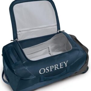 Osprey Transporter 60L Wheeled Travel Duffel Bag, Venturi Blue