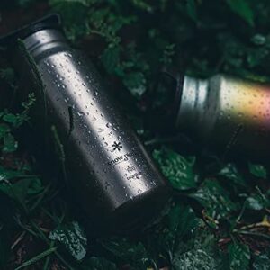 Snow Peak Ultra-Light Titanium Aurora Bottle, hiking, backpacking, taste free sports water bottle