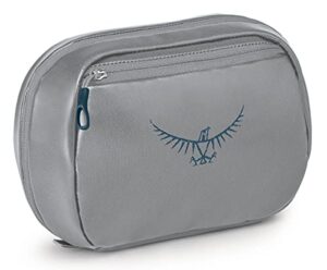 osprey transporter large toiletry kit, smoke grey