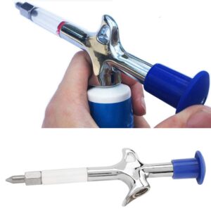 Bicycle Grease Injector Gun Mountain Bike Grease Gun Bearing Central Shaft 5-Way Hub Oiling Tool for Bicycle Bike