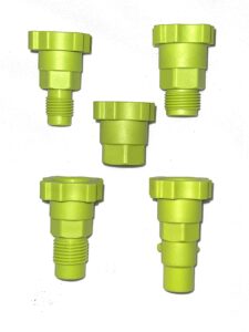 lime line pps version 1.0 spray gun adapters (assorted 5 pack)