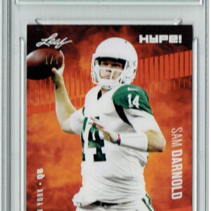 Sam Darnold 2018 Leaf HYPE! #4A Masterpiece True 1 of 1 Rookie Card PGI 10