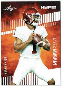 kyler murray 2019 leaf hype! #22a football 25 rookie card lot arizona