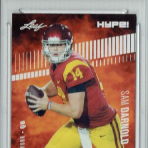 Sam Darnold 2018 Leaf HYPE! #4 2 Card Lot Rookie Card PGI 10