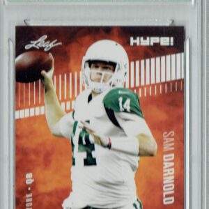 Sam Darnold 2018 Leaf HYPE! #4 2 Card Lot Rookie Card PGI 10