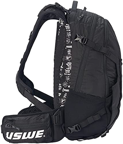 USWE 25l Backpack, Carbon Black, Torso Size: 17-22" (43-55cm)