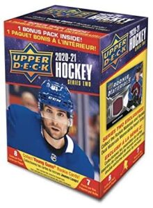 2020-21 upper deck series 2 hockey blaster box