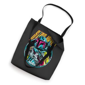 Star Wars Boba Fett Neon Blaster Tote Bag