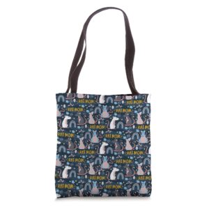 rat mom cute rat keeper lover tote bag