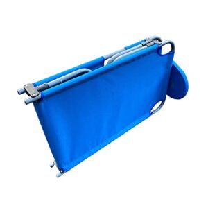 Ostrich Camping Cot with Padded Open & Close Face Cavity, Heavy Duty Powder Coated Steel Frame, Easily Folds