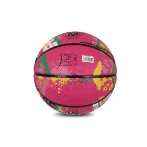 Spalding Marble Pink Women Basketball Ball Size 6 with Ball Inflating Air Pump