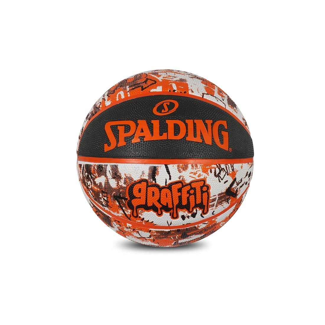 Spalding Graffiti Symbols Rubber Basketball Ball NBA Outdoor Ball for Men Size 7