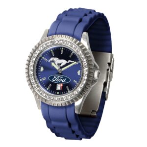 game time ford mustang women's watch - ford pony sparkle series, officially licensed