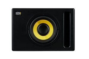 krk s8.4 s8 generation 4 8" 109 watt powered studio subwoofer