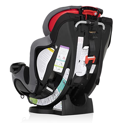 Evenflo Symphony All-in-One Convertible Car Seat with FreeFlow (Olympus Black)