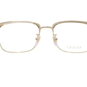 Gucci GG 0934OA 001 Green Metal Rectangle Eyeglasses 54mm