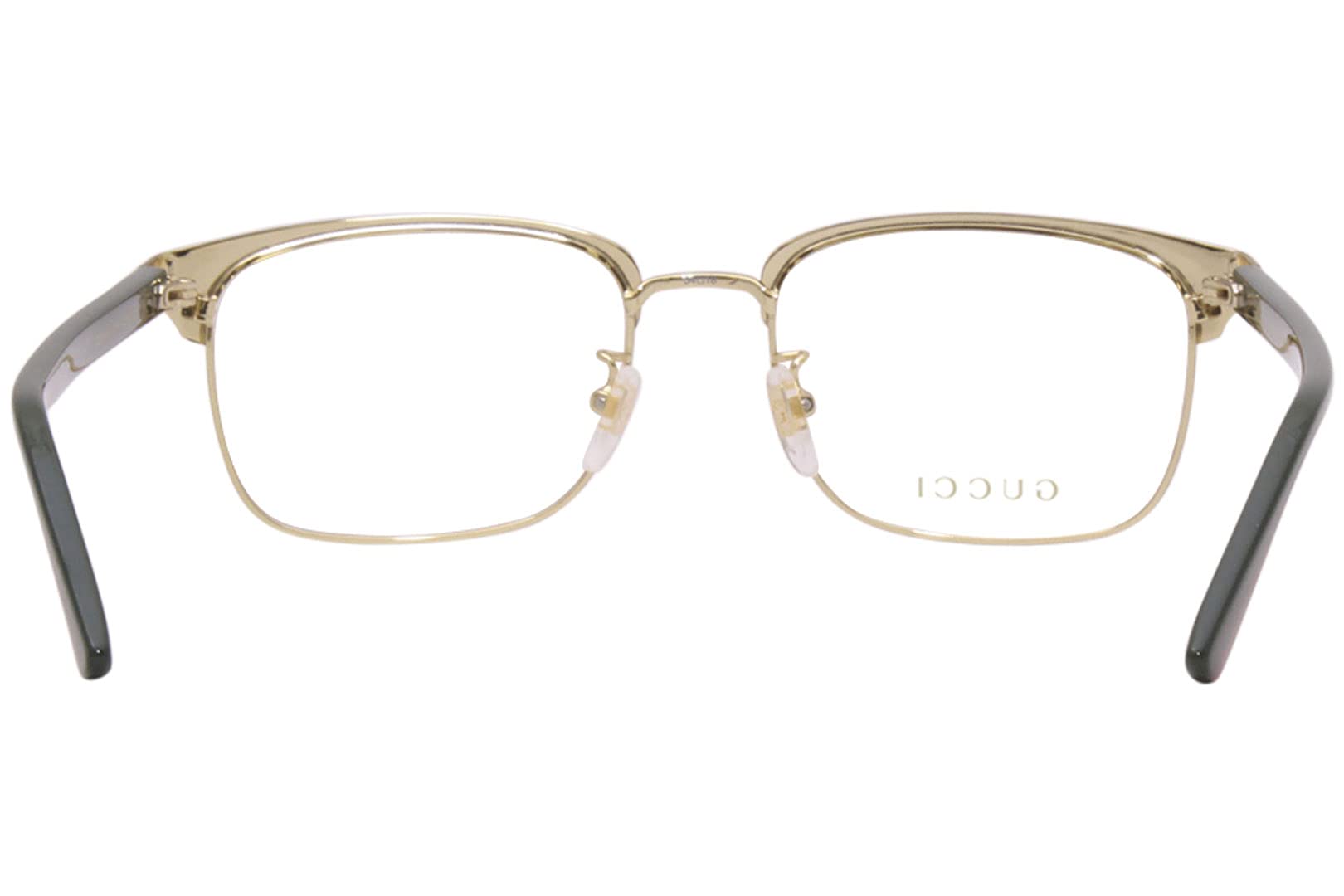 Gucci GG 0934OA 001 Green Metal Rectangle Eyeglasses 54mm