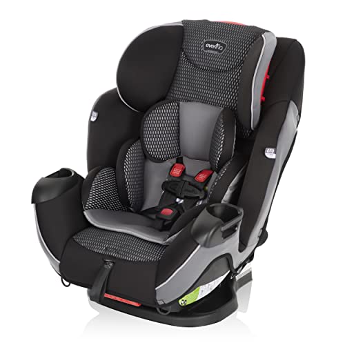 Evenflo Symphony All-in-One Convertible Car Seat with FreeFlow (Olympus Black)