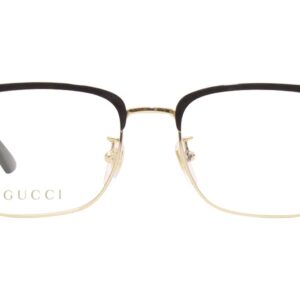 Gucci GG 0934OA 001 Green Metal Rectangle Eyeglasses 54mm