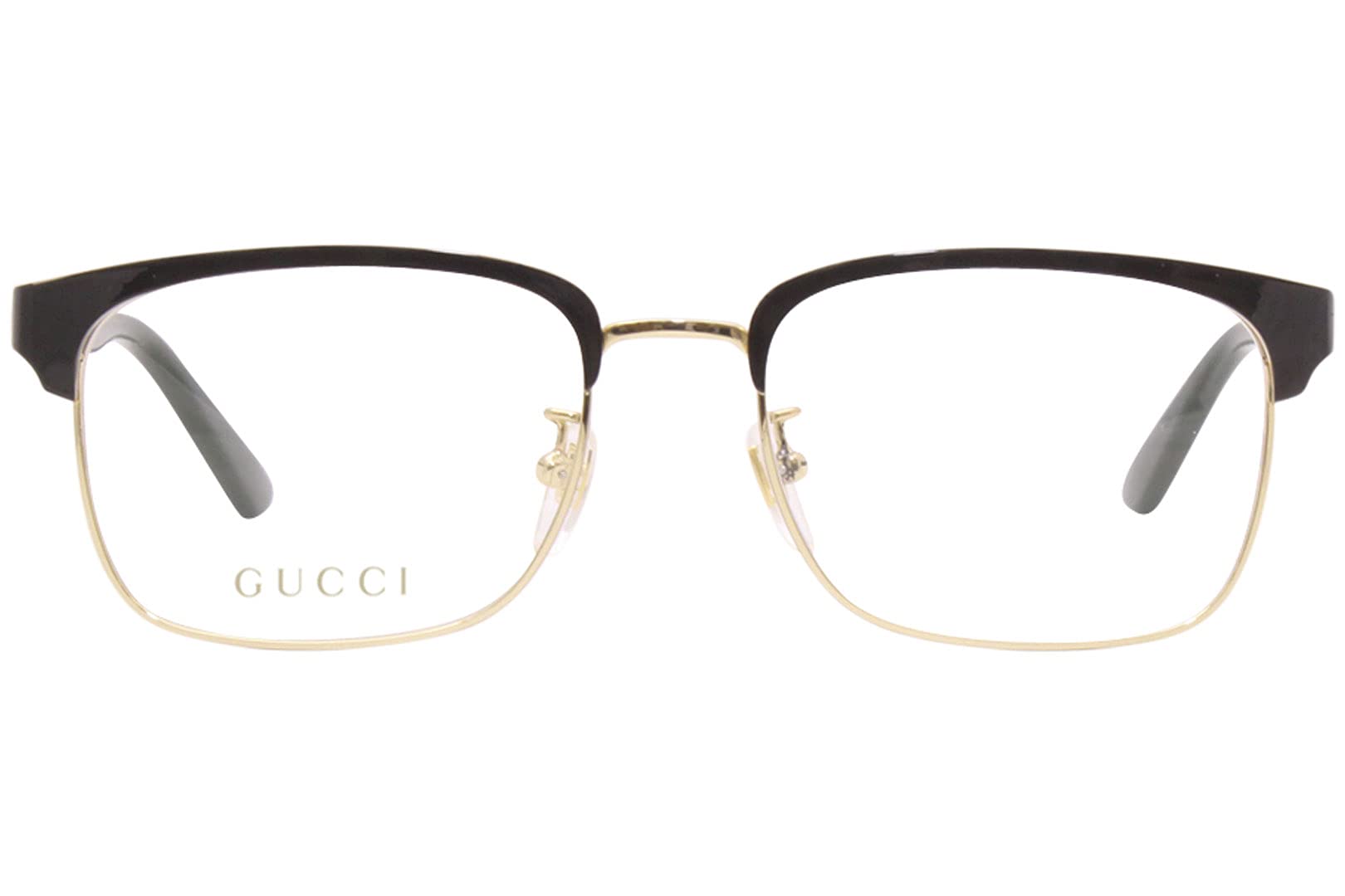 Gucci GG 0934OA 001 Green Metal Rectangle Eyeglasses 54mm