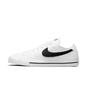 nike men's training gymnastics shoe, white black, 7.5