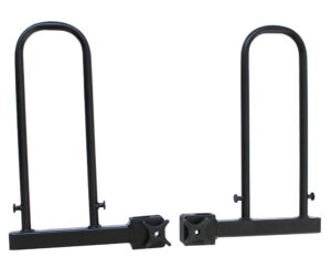 maxxhaul 50529 4" wide wheel cradles for bikes with fat tires 50027 bike rack - 2 pieces