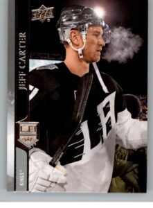 2020-21 upper deck #83 jeff carter los angeles kings nhl hockey trading card