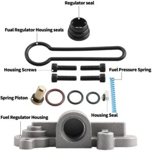 6.0 Blue Spring Kit Upgrade Compatible with Ford fuel pressure Regulator Kit Ford Blue Spring Kit 6.0 Powerstroke Fits 2003/2004/2005/2006/2007 F250/F350/ F450/ F550 Replaces 3C3Z-9T517-AG,3C3Z9T517AG