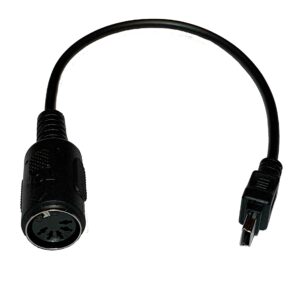 Keith McMillen Instruments USB Mini to 5-Pin DIN MIDI Out Adapter Cable | for KMI Products Only