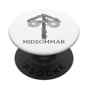 midsummer maypole midsommar festival sweden summer solstice popsockets swappable popgrip