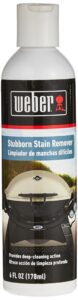 weber stubborn stain remover grill cleaner, black