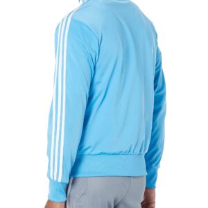 adidas Originals Men's Adicolor Classics Firebird Track Jacket, Sky Rush, Large