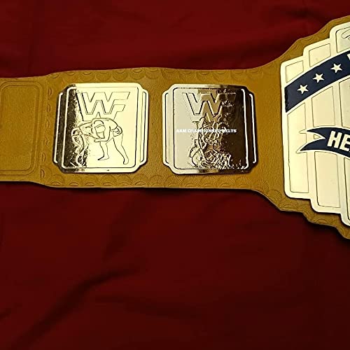 Intercontinental Championship Belt Yellow Leather Belt