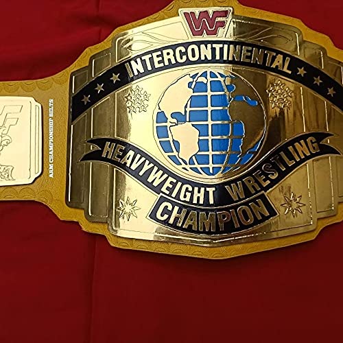 Intercontinental Championship Belt Yellow Leather Belt