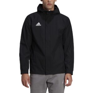 adidas entrada 22 all weather jacket - mens soccer l