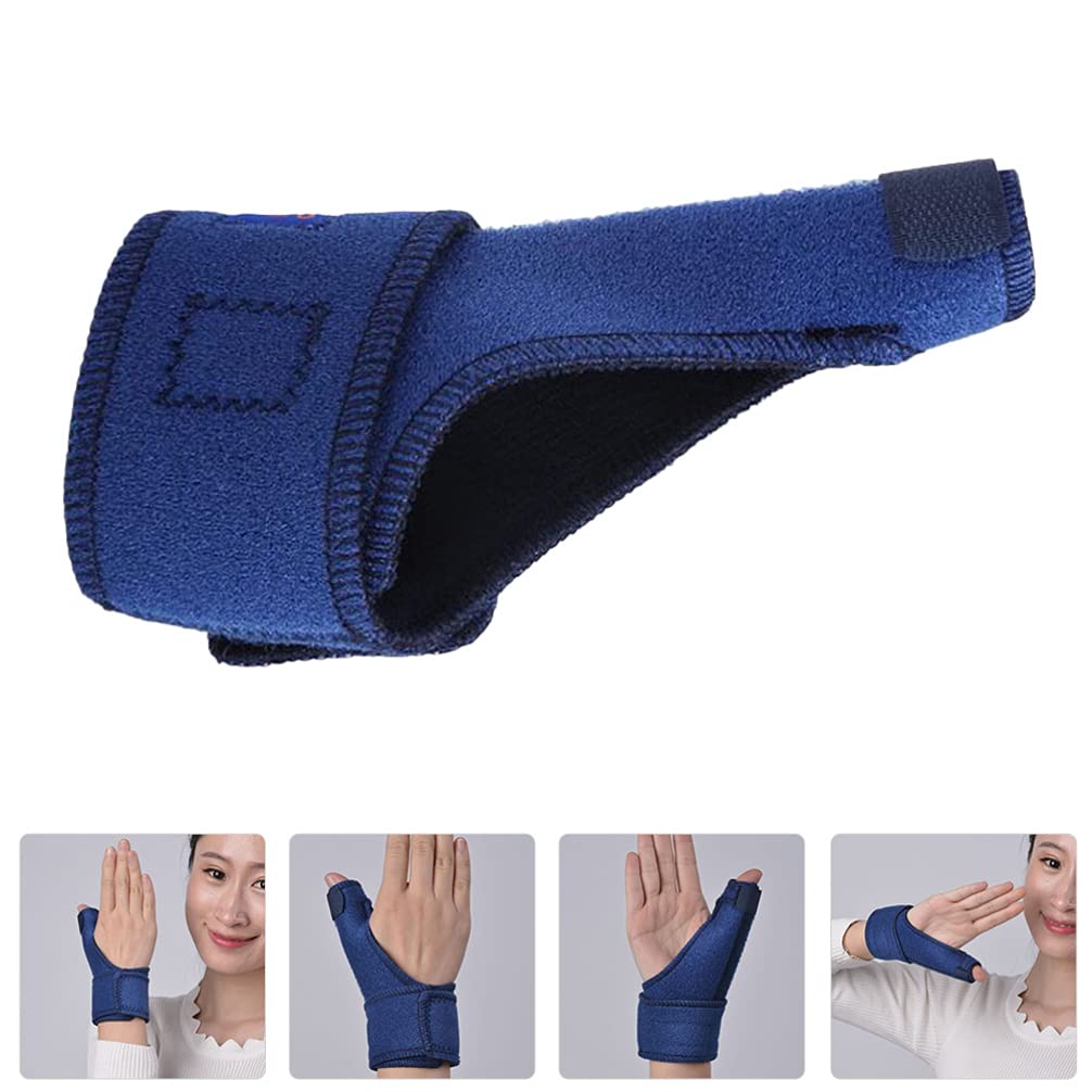 Healifty 1pc Thumb Orthosis Wrist Support Brace Wrist Support Wrap Broken Finger Splint Resting Hand Splint Wrist Brace Thumb Guard to Sleep Protective Gear Ok Cloth Composite Material