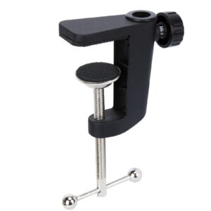 metal desk clamp for microphone suspension boom scissor arm stand holder with adjustable screw by sunmon