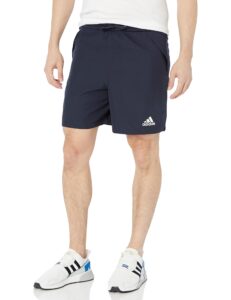 adidas men's aeromotion woven shorts, black, small