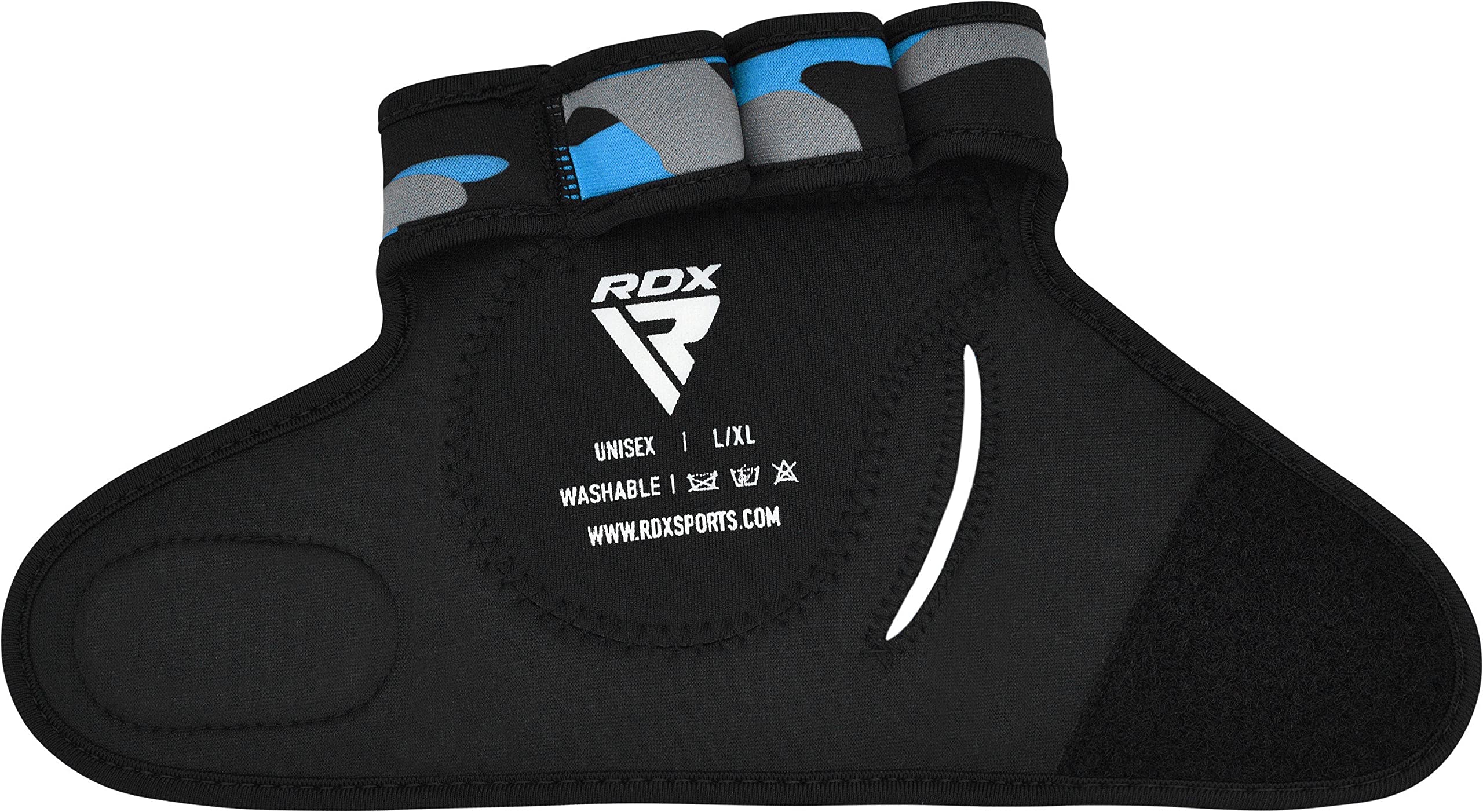 RDX Weight Lifting Gloves Grips, Gym Fitness Workout, Anti Slip Ventilated Open Back Gripper, Strength Training HIIT Exercise Deadlift, Men Women Cycling Rowing Climbing Hanging Pull Ups Gymnastics