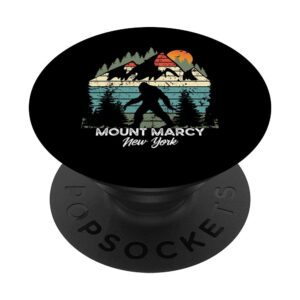 vintage mount marcy new york national park retro 80's popsockets popgrip: swappable grip for phones & tablets