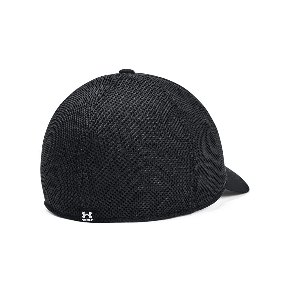 Under Armour Men's Iso-chill Driver Mesh , (001) / Black / White , Large/X-Large