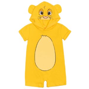 disney lion king simba infant baby boys cosplay romper 6-9 months