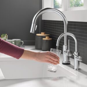 DELTA FAUCET 1930-AR-DST Contemporary Beverage Faucet, Arctic Stainless