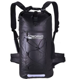 grehge nomad outfitters | stealth 30l - heavy duty waterproof roll-top dry ba