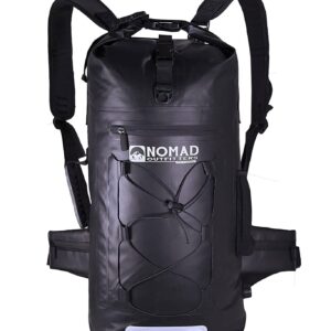 Grehge Nomad Outfitters | STEALTH 30L - Heavy Duty Waterproof Roll-Top Dry Ba