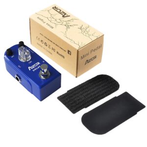 AZOR Pedal Power Adapter with Guitar Dealy Pedal, Vintage Analog Delay Guitar Effect Pedal with True Bypass Pedal, Vintage Analog Delay Guitar Effect Pedal with True Bypass