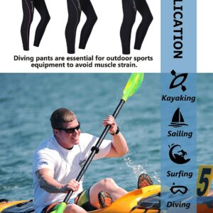 Wetsuit Pants 3mm Neoprene pants diving pants Keep Warm for Swimming Surfing Diving Kayaking LP011-XL