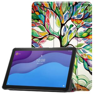 famavala shell case cover for 10.1" all-new fire hd 10 / fire hd 10 plus tablet [11th generation, 2021 release] (luckytree)