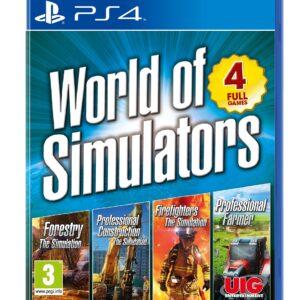 World of Simulators - Forestry, Firefighters, Pro Farmer, Pro Construction (PS4)