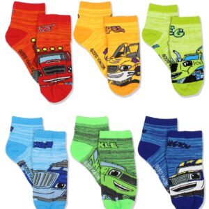 Nickelodeon Blaze and the Monster Machines Toddler Boys 6 pack Socks (Medium (6-8), Multi)